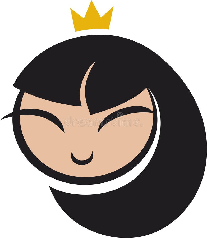 Cartoon princess icon stock vector. Illustration of princess - 20661663