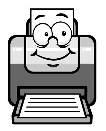 Happy Printer Stock Illustrations – 976 Happy Printer Stock ...