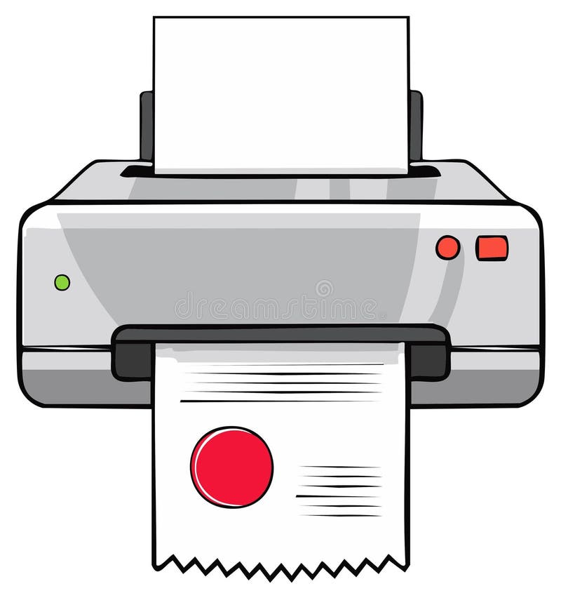 Cartoon Printer Stock Illustrations – 6,707 Cartoon Printer Stock ...