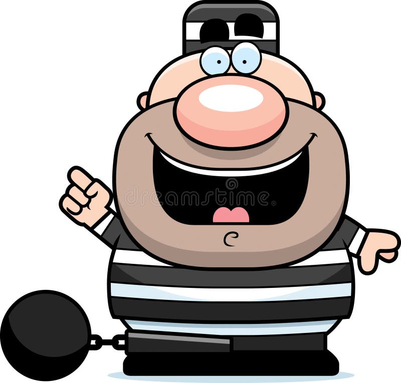Cartoon Prisoner Idea stock vector. Illustration of convict - 47715110