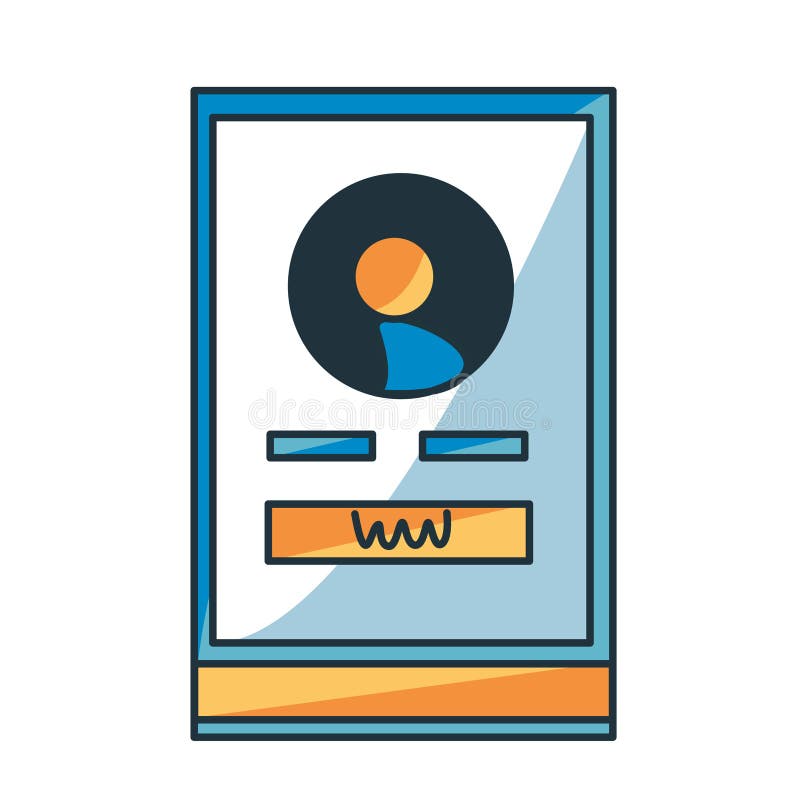 Cartoon Profile Icon Emoji Isolated Illustration Stock Illustration ...