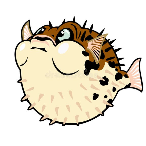 Cartoon Puffer Fish Stock Illustrations – 2,972 Cartoon Puffer Fish ...