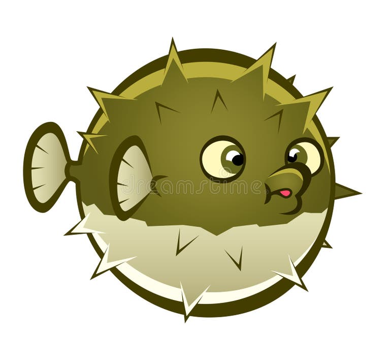 Cartoon Puffer Fish Stock Illustrations – 1,445 Cartoon Puffer Fish ...