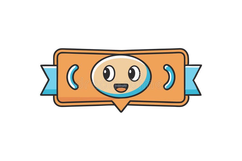 Cartoon Quotation Frame with Happy Expression, Ideal for Creative ...