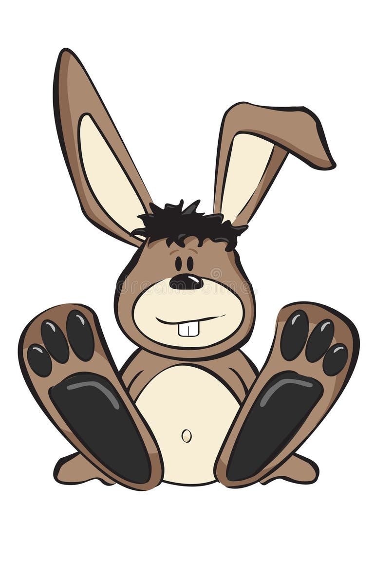 Cartoon Goofy Bunny Rabbit Stock Illustrations – 158 Cartoon Goofy ...
