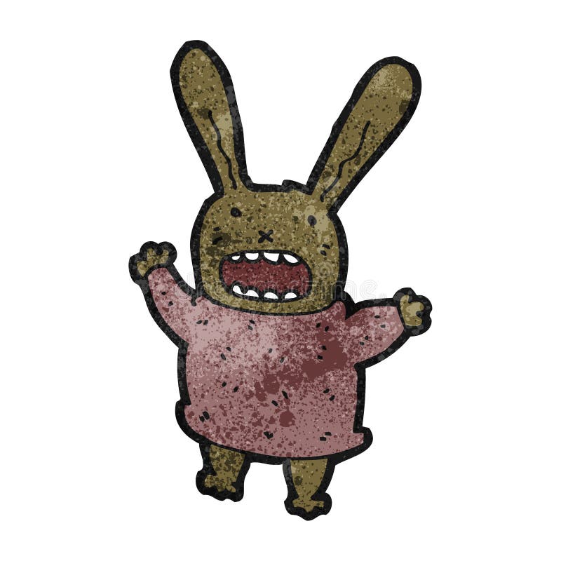 Cartoon rabbit stock vector. Illustration of character - 38057529