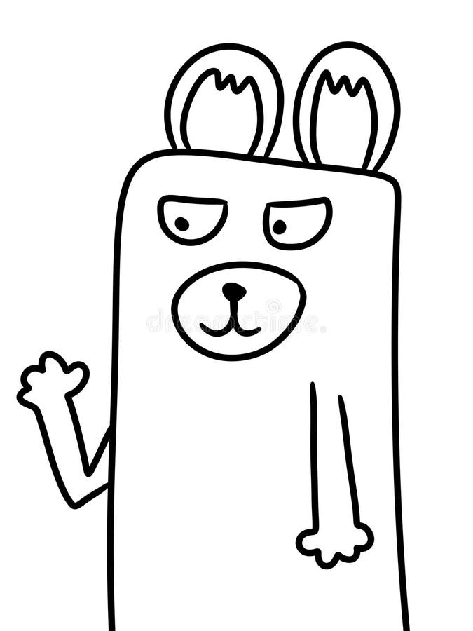 Cartoon Crazy Rabbit Stock Illustrations – 2,457 Cartoon Crazy Rabbit ...