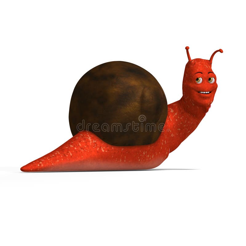 Cartoon Racing Snail stock illustration. Illustration of green - 6887904
