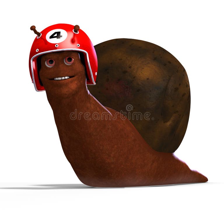 Cartoon Racing Snail Stock Illustrations – 106 Cartoon Racing Snail ...