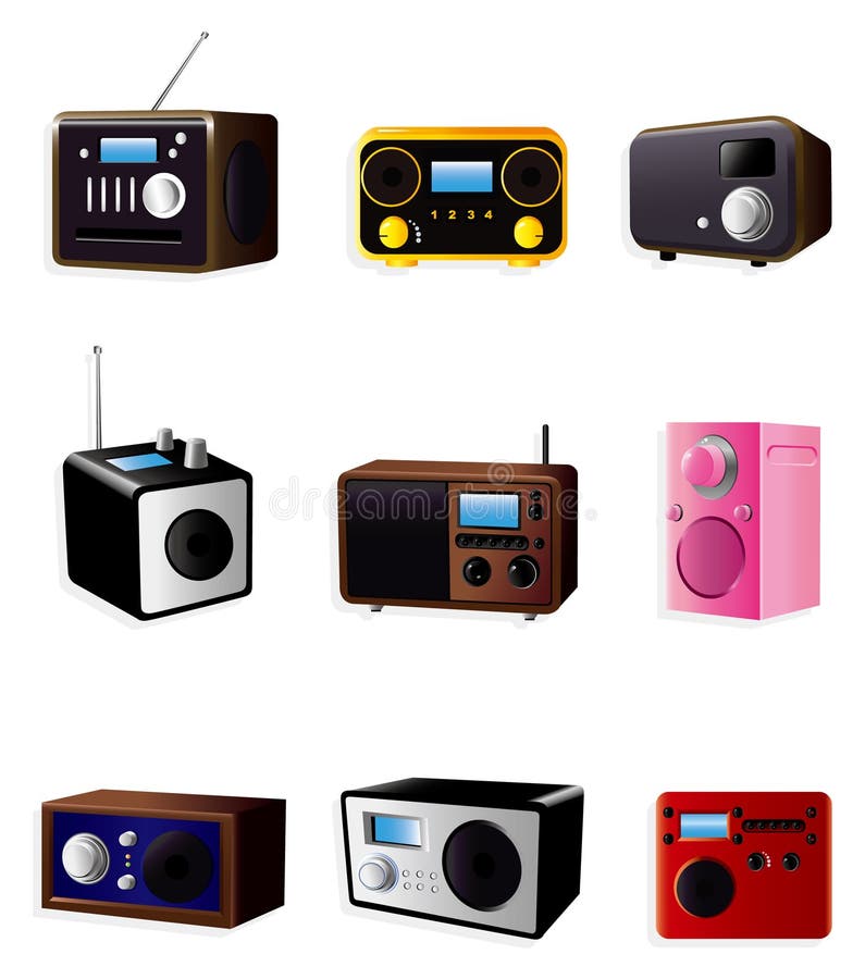 Radio Cartoon Stock Illustrations – 26,142 Radio Cartoon Stock ...