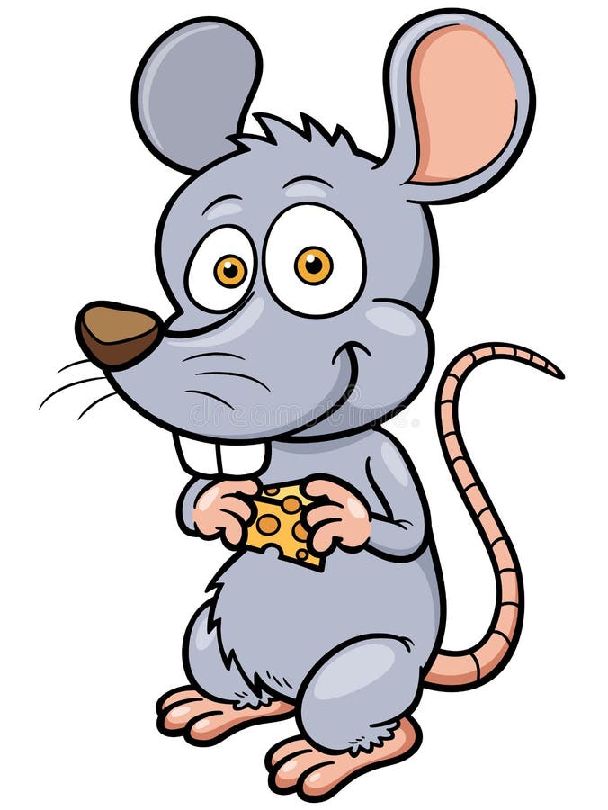 Cartoon rat stock vector. Illustration of funny, cartoon - 36364007