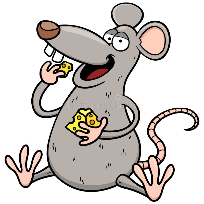 Cartoon rat stock vector. Illustration of graphic, cartoon - 37762510
