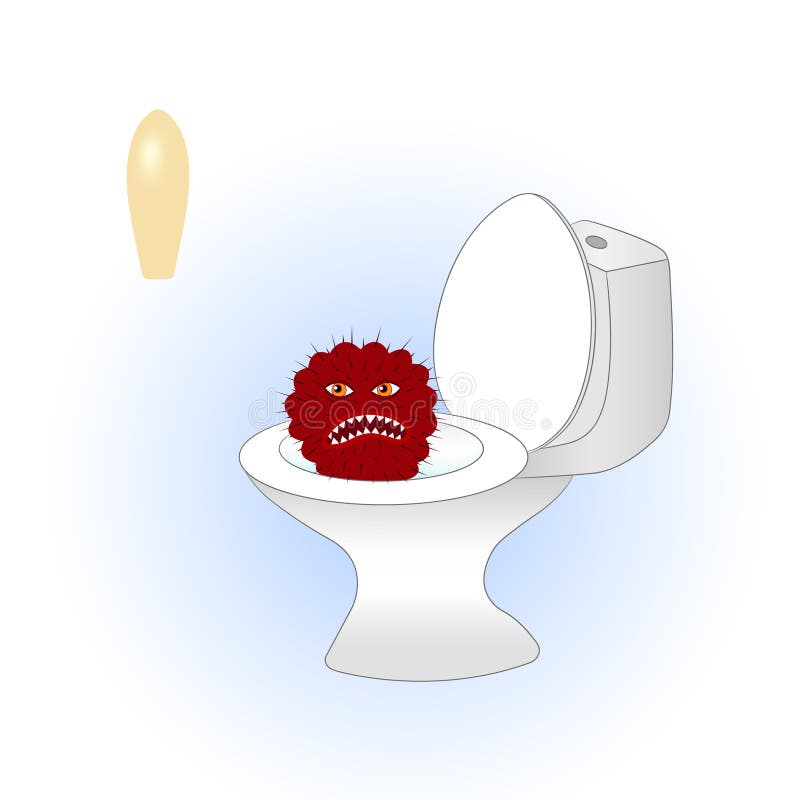 Toilet Afraid Stock Illustrations – 33 Toilet Afraid Stock ...