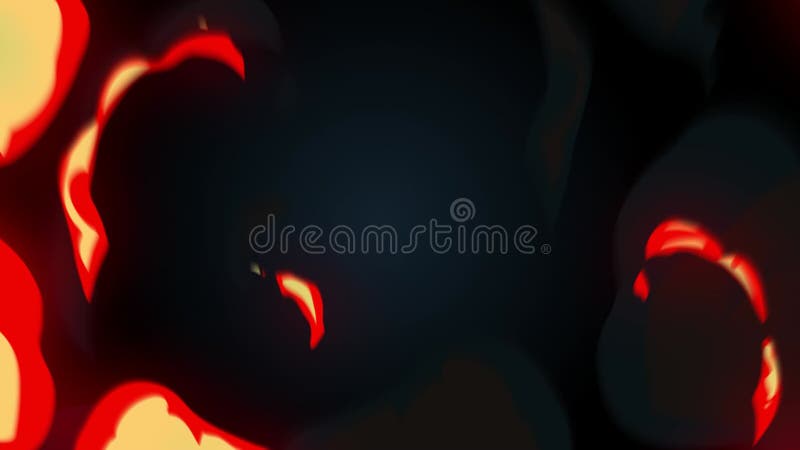 Cartoon Red Color Fire, Comic, Graphic, Anime Fire Stock Footage ...
