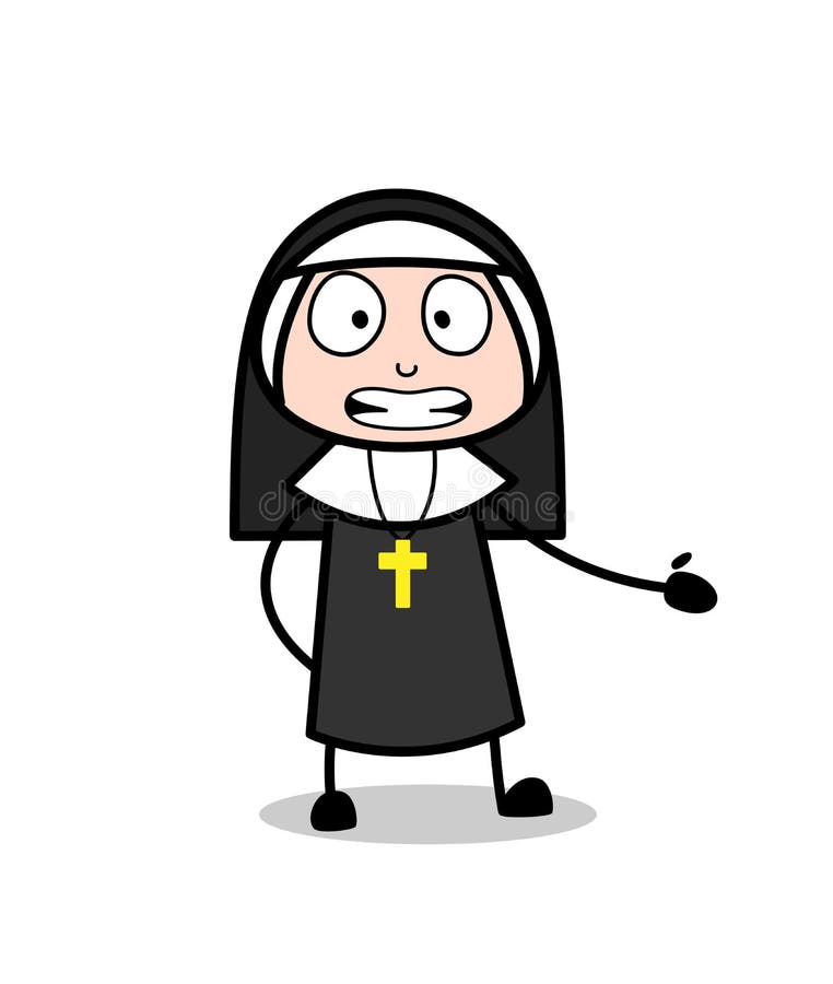 Funny Nun Stock Illustrations – 120 Funny Nun Stock Illustrations ...