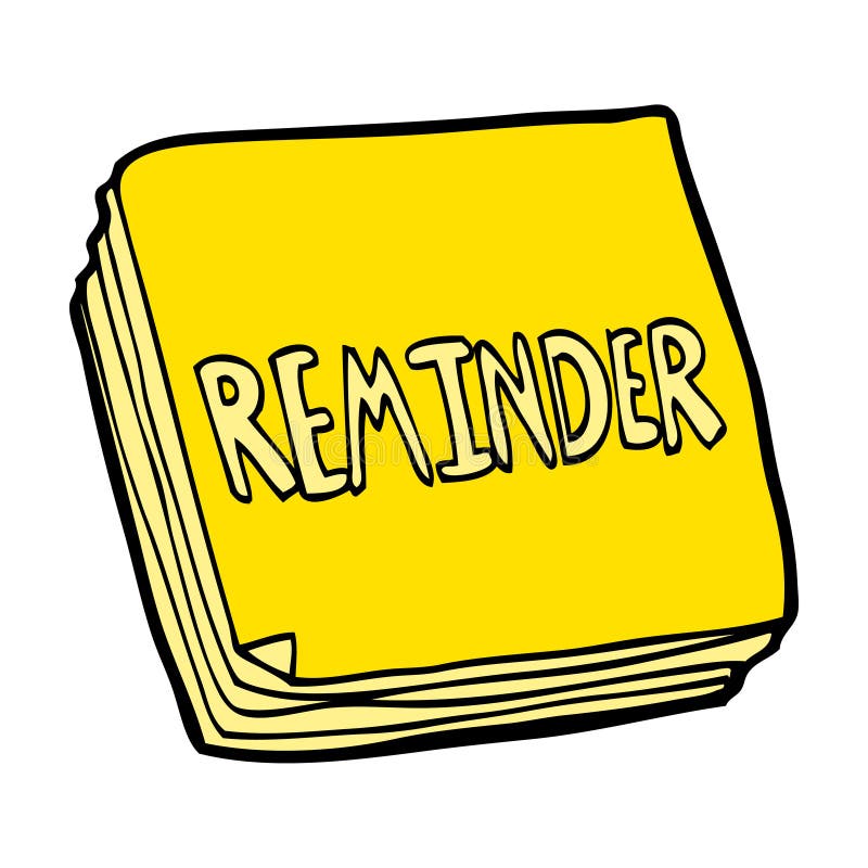 Cartoon Reminder Stock Illustrations – 14,689 Cartoon Reminder Stock ...