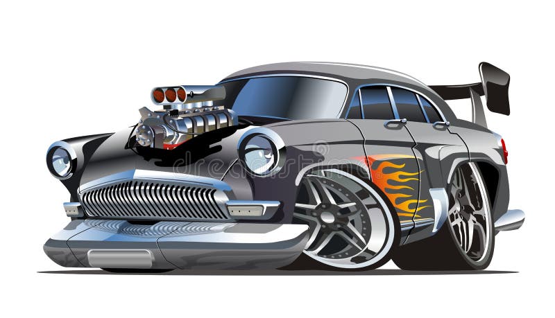 Cartoon Hot Rod Stock Illustrations – 2,020 Cartoon Hot Rod Stock ...