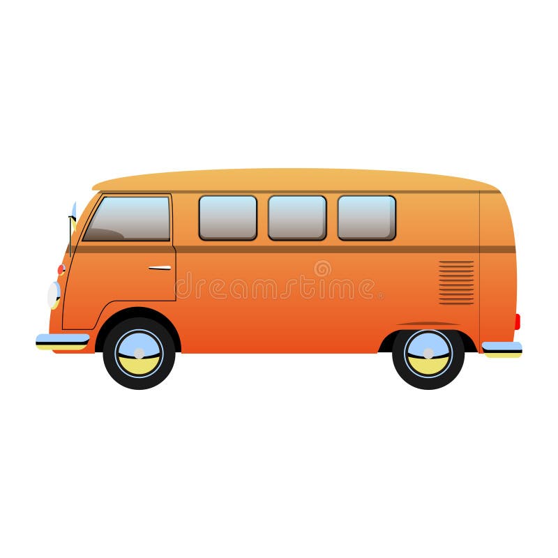 Combi Van Cartoon Stock Illustrations – 106 Combi Van Cartoon Stock ...