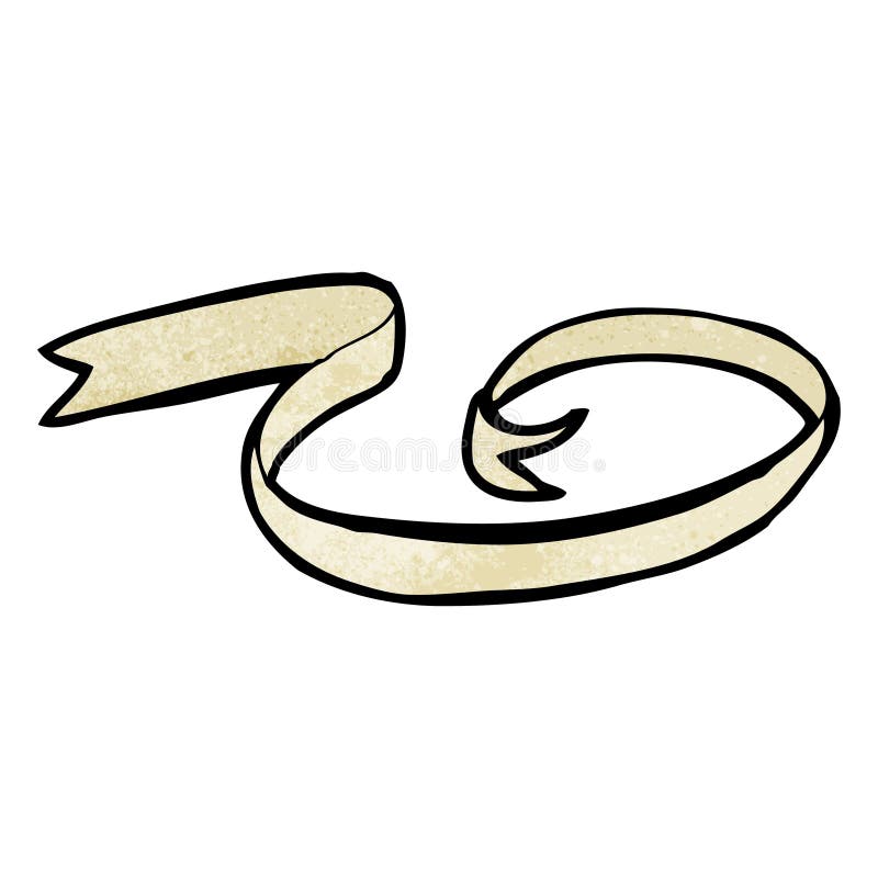 Cartoon ribbon stock vector. Illustration of ribbon, artwork - 38042722