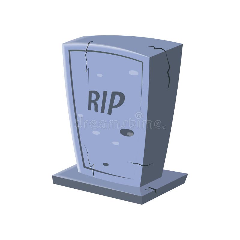 Cartoon Tombstone Rip Stock Illustrations – 2,372 Cartoon Tombstone Rip ...