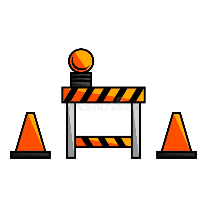 Cartoon Roadblocker Stock Illustrations – 1 Cartoon Roadblocker Stock ...