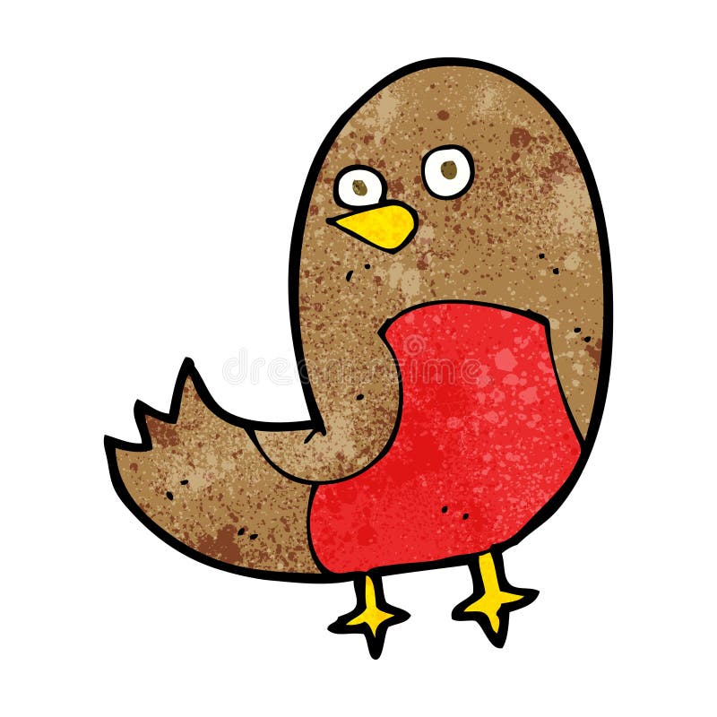 Cartoon robin stock vector. Illustration of character - 38010606