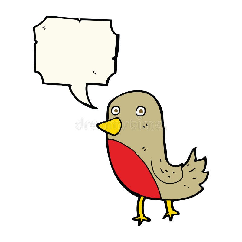 Cartoon robin symbol stock vector. Illustration of christmas - 38058618