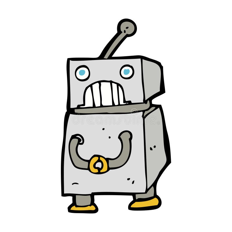 Cartoon Robot Picture. Image: 257630871