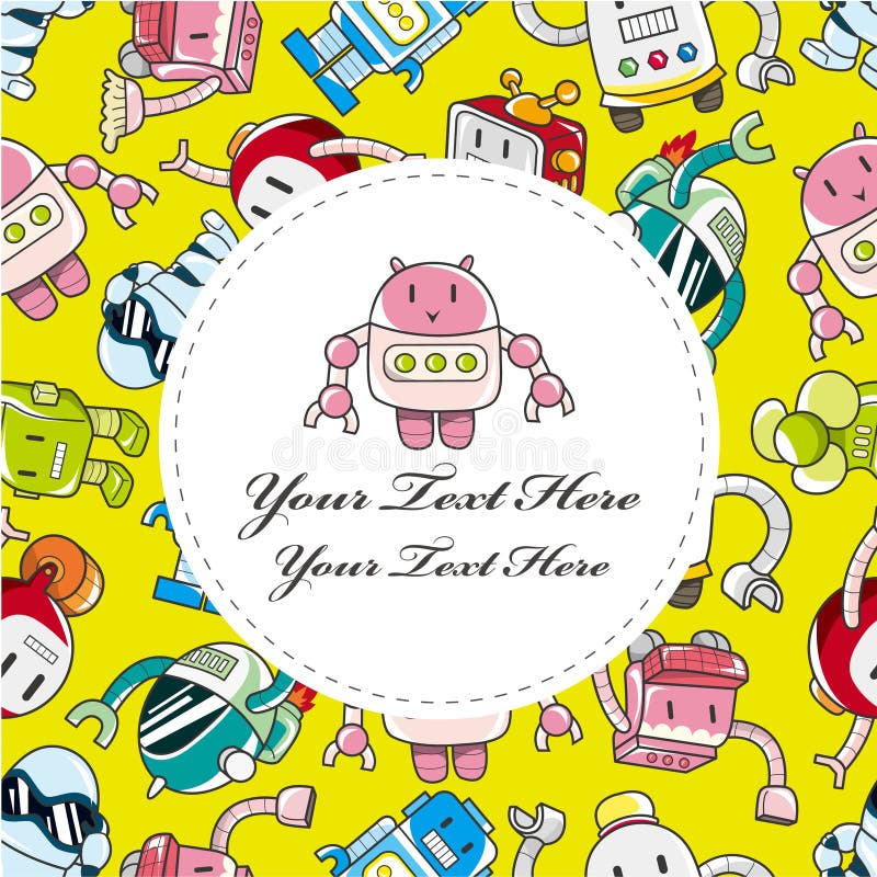 20+ Cartoon robot card Free Stock Photos - StockFreeImages