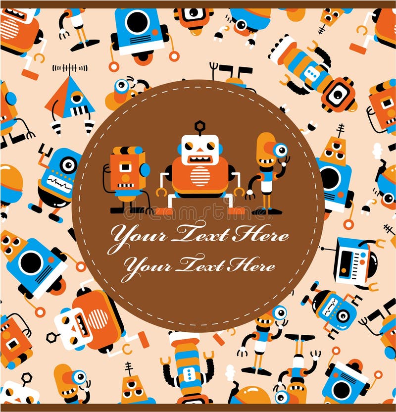 20+ Cartoon robot card Free Stock Photos - StockFreeImages