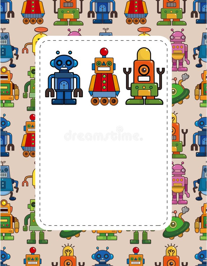 20+ Cartoon robot card Free Stock Photos - StockFreeImages