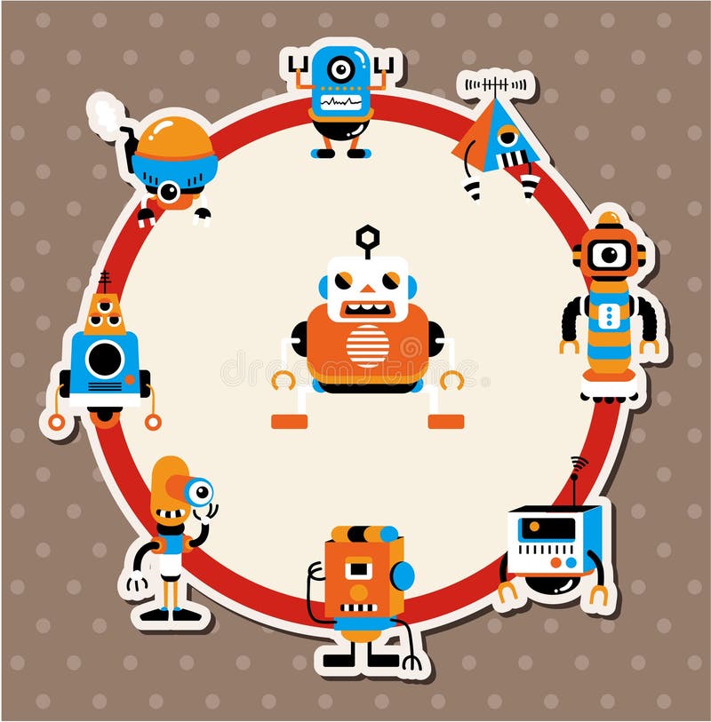 20+ Cartoon robot card Free Stock Photos - StockFreeImages