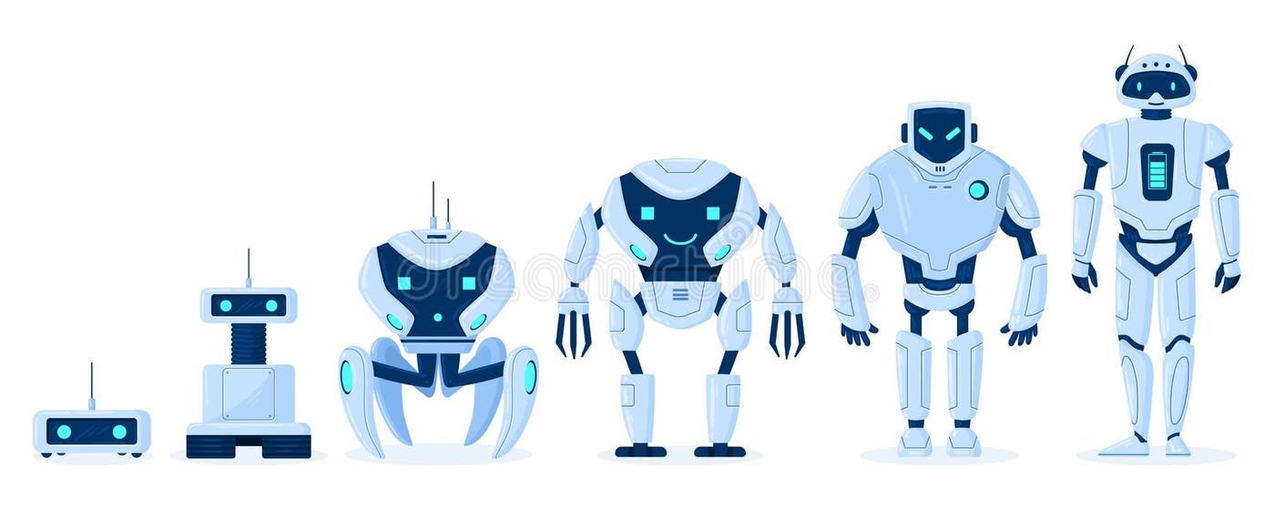 Digital Bot Characters Stock Illustrations – 522 Digital Bot Characters ...
