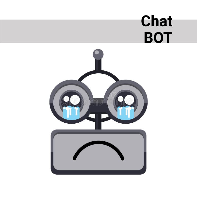 Cartoon Robot Face Smiling Cute Emotion Open Mouth Chat Bot Icon Set ...