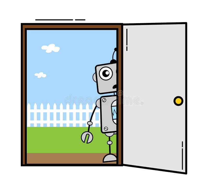 Looking Door Stock Illustrations – 2,228 Looking Door Stock ...