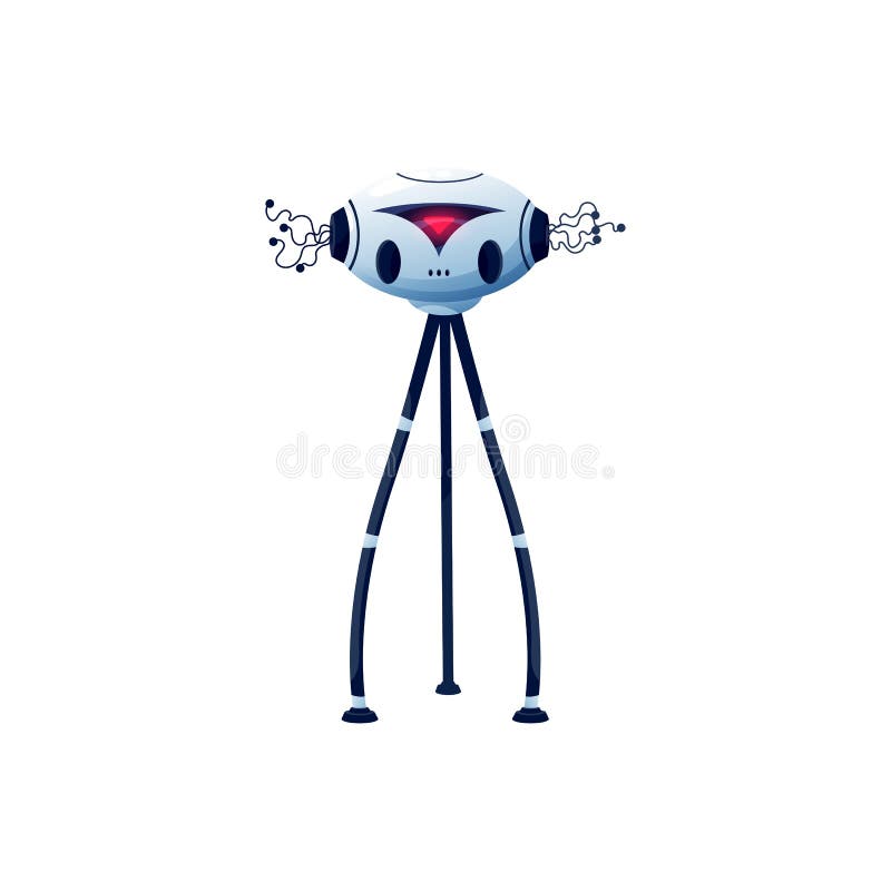 Cartoon Robot Cyborg Vector Character, Ai Tech Stock Vector ... Cartoon Robot Cyborg Vector Character, Ai Tech Stock Vector ...