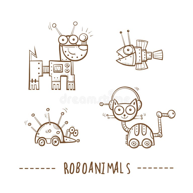 Cyborg Animals Stock Illustrations – 2,654 Cyborg Animals Stock ...