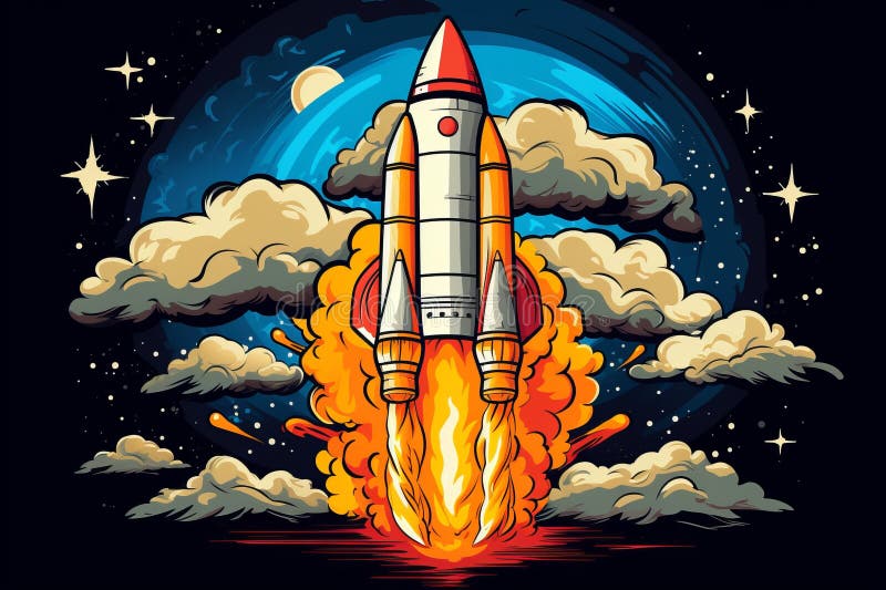 Rocket Ai Cartoon Stock Illustrations – 3,790 Rocket Ai Cartoon Stock ...