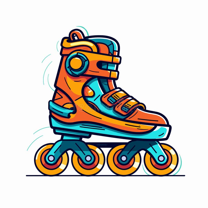 Roller Skate Cartoon Stock Illustrations – 3,287 Roller Skate Cartoon ...