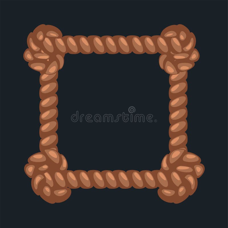 Rectangle Rope Border Stock Illustrations – 1,110 Rectangle Rope Border ...