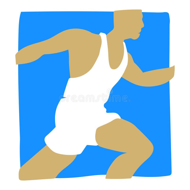 Run logo stock vector. Illustration of vector, flat - 274753699