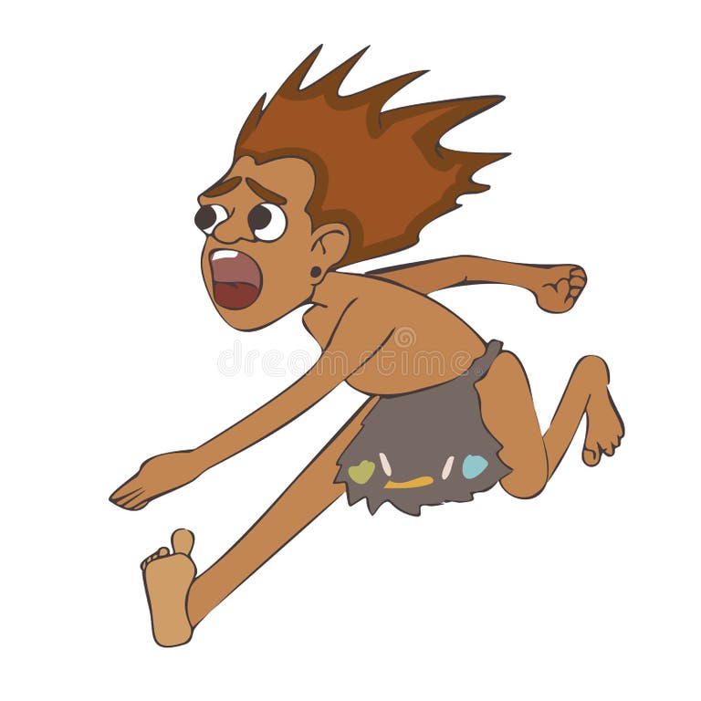 Caveman Run Stock Illustrations – 70 Caveman Run Stock Illustrations ...