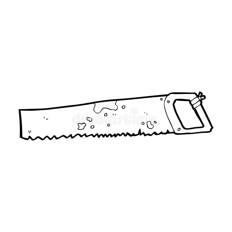 Cartoon Rusty Old Saw Stock Illustrations – 11 Cartoon Rusty Old Saw ...