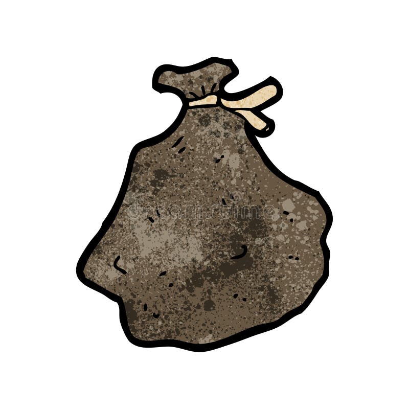 Cartoon sack stock vector. Illustration of funny, quirky - 38064117