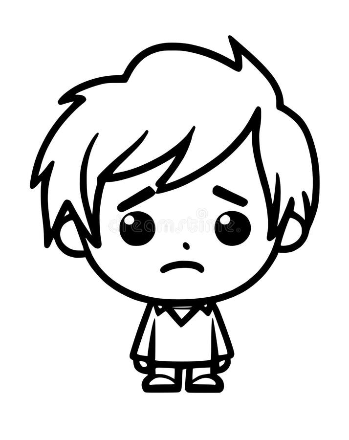 Boy Cartoon Sad Stock Illustrations – 17,352 Boy Cartoon Sad Stock ...