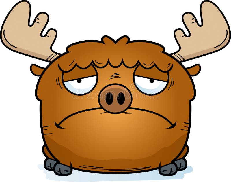 Sad Cartoon Moose Stock Illustrations – 58 Sad Cartoon Moose Stock ...
