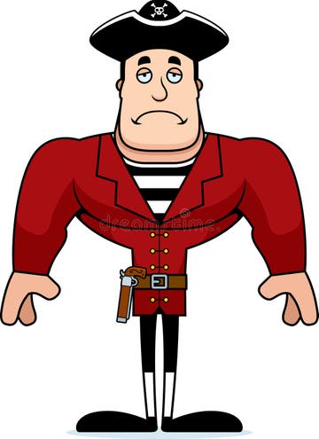 Cartoon Sad Pirate Stock Illustrations – 222 Cartoon Sad Pirate Stock ...