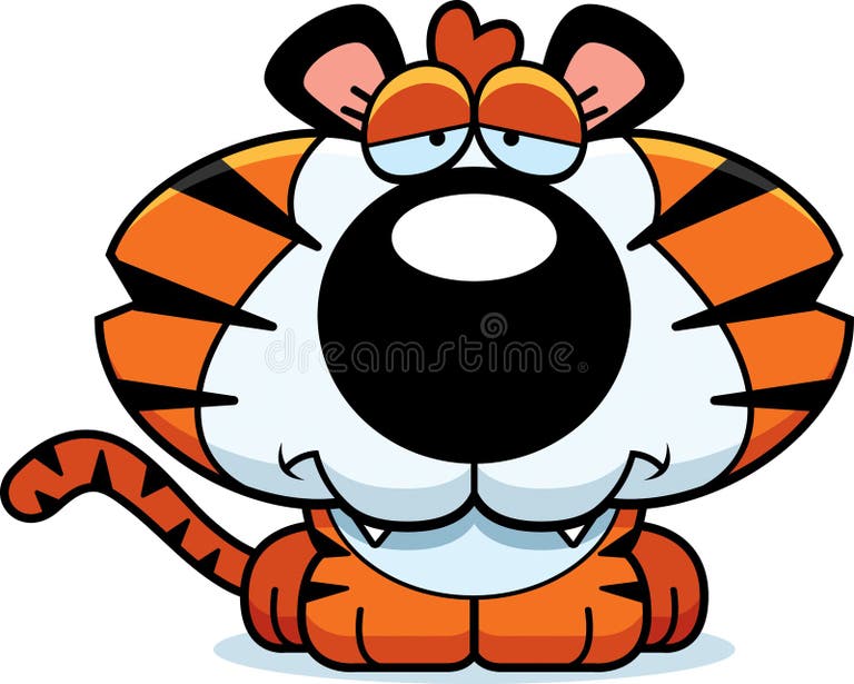 Sad Tiger Cub Stock Illustrations – 72 Sad Tiger Cub Stock ...