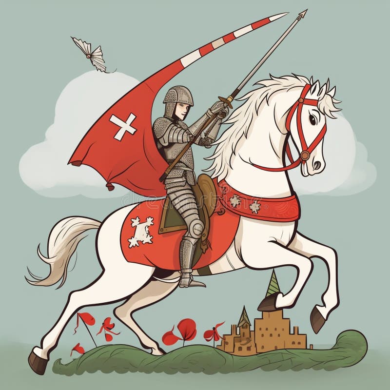 Slaying Dragon Stock Illustrations – 17 Slaying Dragon Stock ...