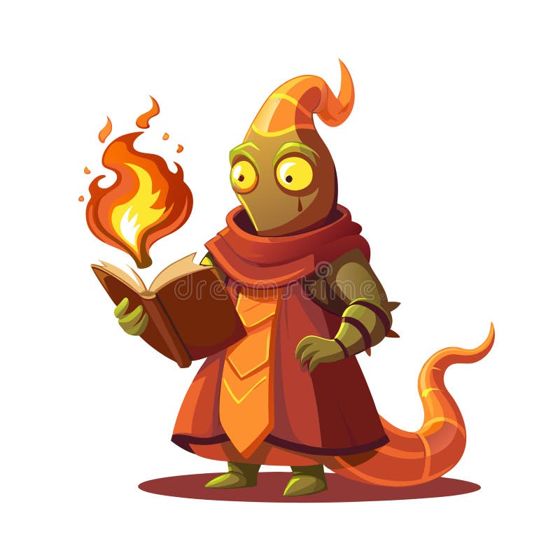 Salamander Wizard Stock Illustrations – 16 Salamander Wizard Stock Illustrations, Vectors ...